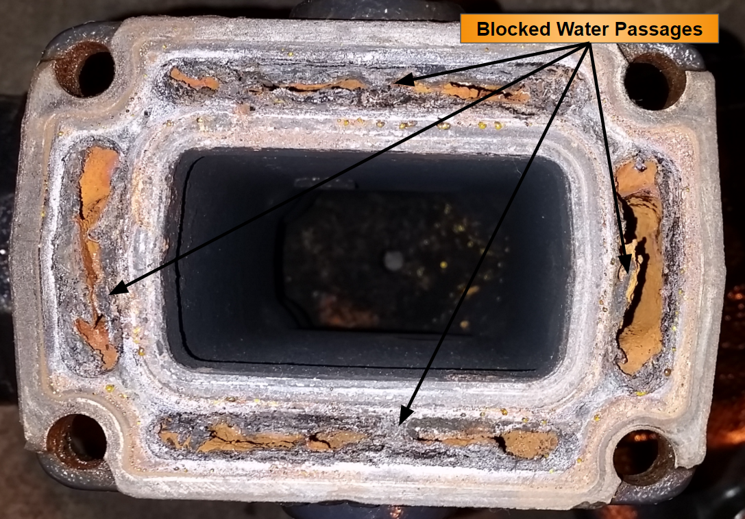 How to Replace Risers and Manifolds on a 4.3l Mercruiser Engine ...
